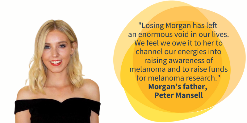 Morgan Mansell’s legacy to support melanoma research | Melanoma and ...